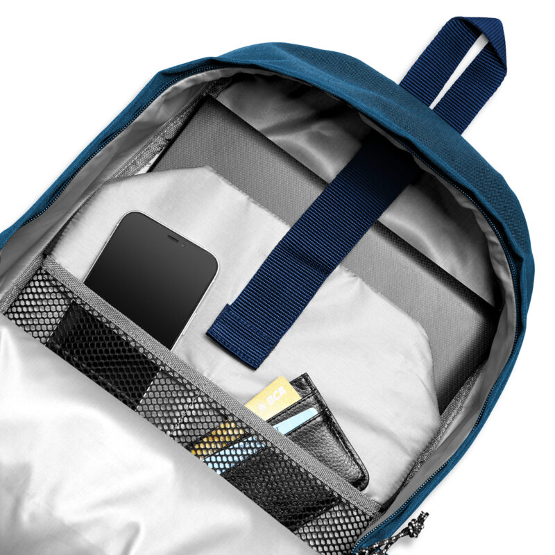 Split Backpack – Navy – Scratchline