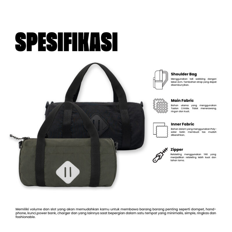 Daily Dash Shoulder Bag – Olive – Scratchline